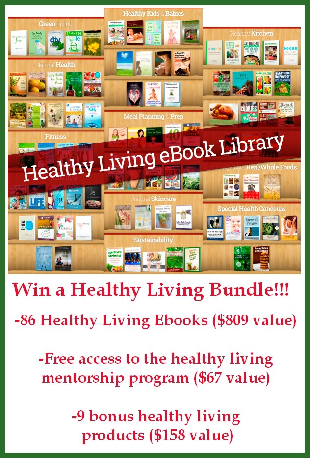 Win a Free Healthy Living Bundle! - Imperfect Homemaker