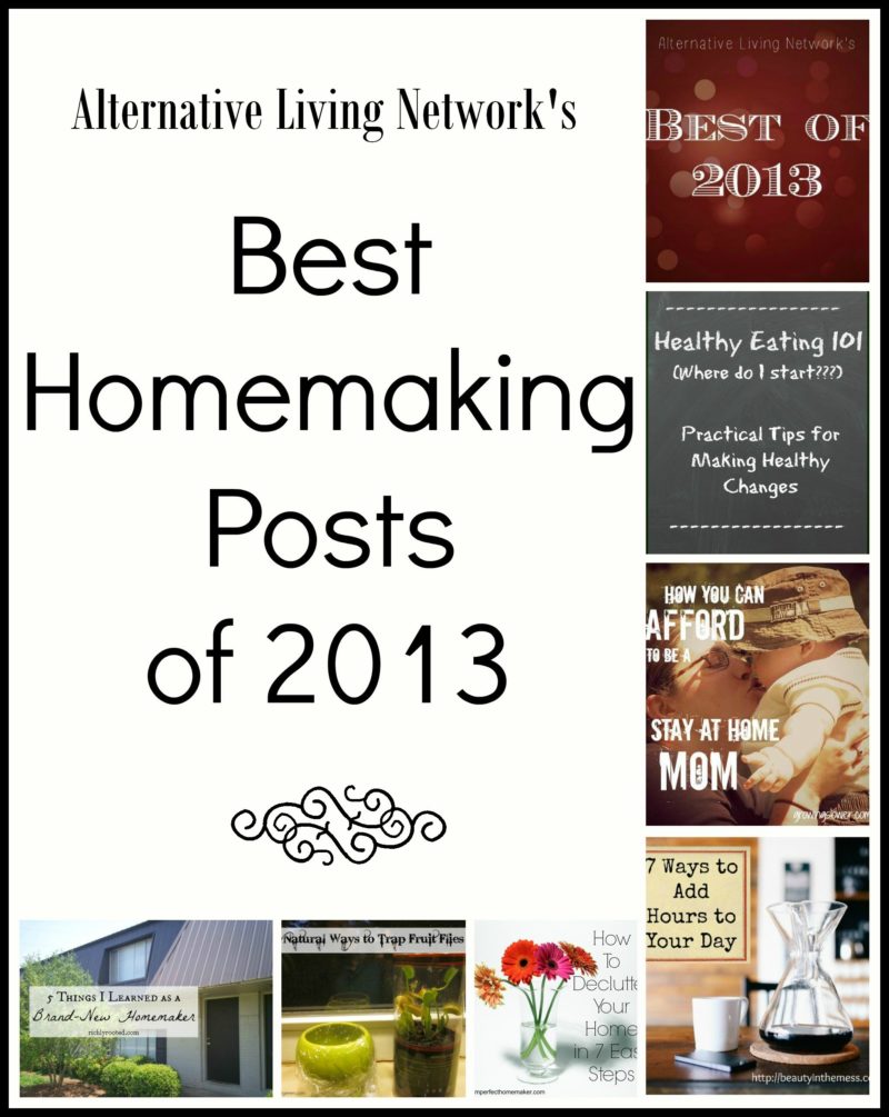 Best Homemaking Posts of 2013 - Imperfect Homemaker