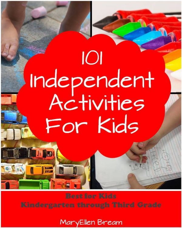 101 Independent Activities for Kids - Imperfect Homemaker