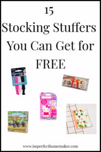 15 Stocking Stuffers You Can Get For Free